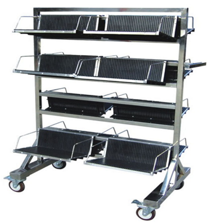 ESD MAGAZINE ESD PCB Plates Trolley - LCX SMT - Advanced SMT & THT Solution